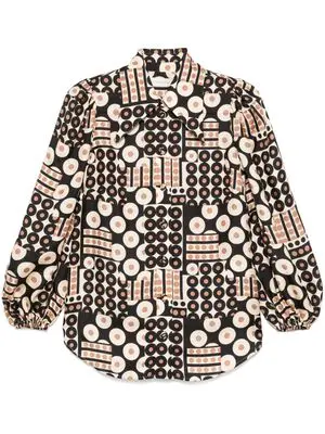 Zimmermann Illustration Blouse