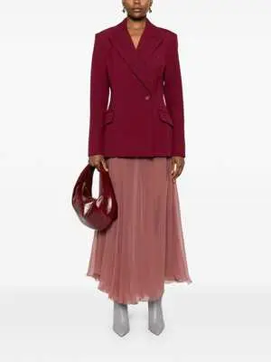 Simkhai Double-breasted Blazer - Red