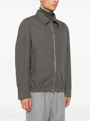 Brunello Cucinelli Gabardine Bomber Jacket