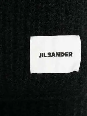 JIL SANDER Chunky Ribbed Scarf