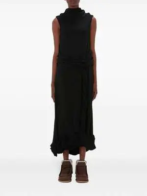 JW Anderson Twisted Sheer Midi Dress
