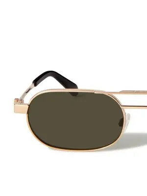 Off-White Vaiden Sunglasses - Gold