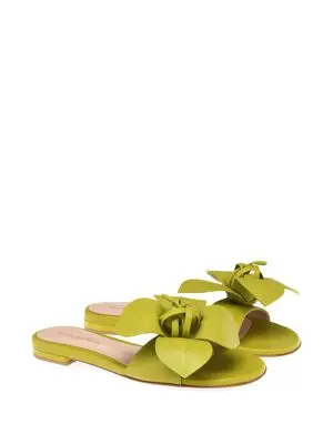 GIANVITO ROSSI Lucilla Leather Slides