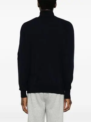 C.P. COMPANY Half-zip Sweater - Blue