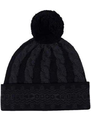Perfect Moment Bobble Beanie - Black
