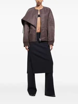 COURREGES Bow-collar Bomber Jacket