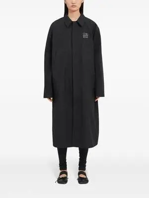 MM6 MAISON MARGIELA X SALOMON Classic-collar Trench Coat