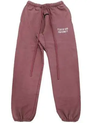 Fear Of God Logo-print Track Pants - Pink