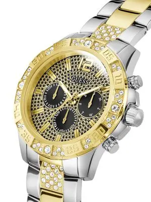Guess Majestic 48mm Chronograph Watch - Black