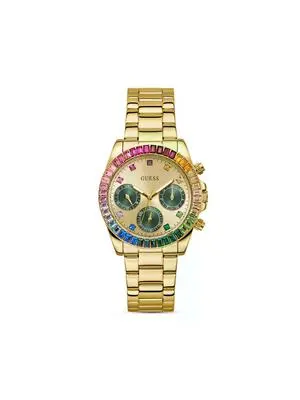 GUESS Baguette-Crystal 38mm Watch