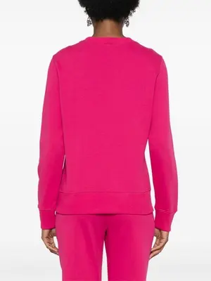 Versace Logo-embroidered Sweatshirt - Pink