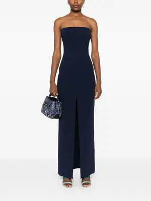 Solace London Bysha Gown - Blue