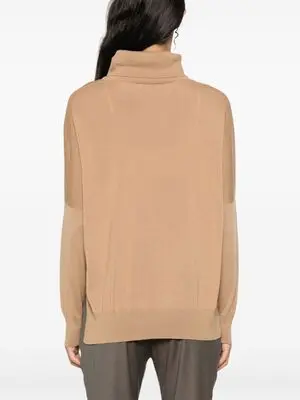 BLANCA VITA Virgin Wool Sweater - Neutrals