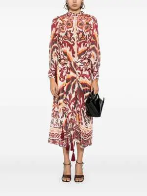 Farm Rio Printed Dimity Dress