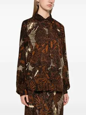 MES DEMOISELLES Abyss Jacquard Shirt
