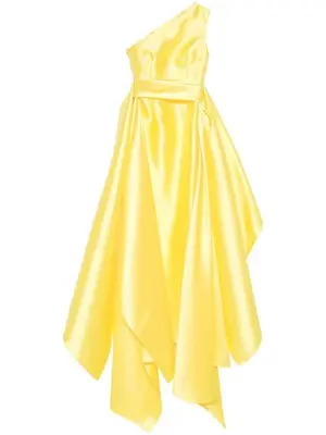 Solace London Charo Gown - Yellow