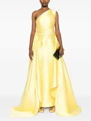 Solace London Charo Gown - Yellow
