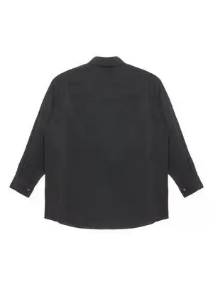 LEMAIRE Tie-detail Shirt - Black