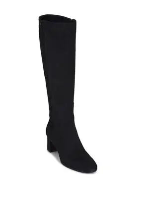 Santoni 50mm Leather Boots - Black