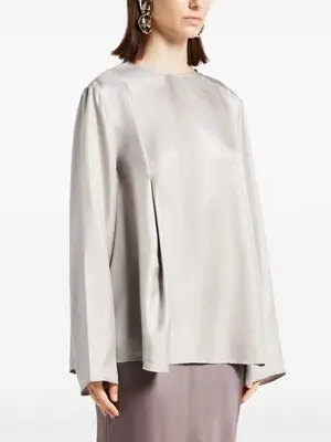 Loulou De Saison Adalyn Silk Blouse