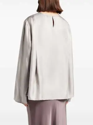 Loulou De Saison Adalyn Silk Blouse