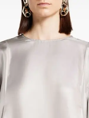 Loulou De Saison Adalyn Silk Blouse