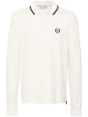 SERGIO TACCHINI Logo-embroidered Polo Shirt
