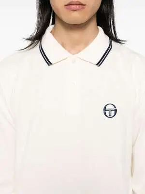 SERGIO TACCHINI Logo-embroidered Polo Shirt