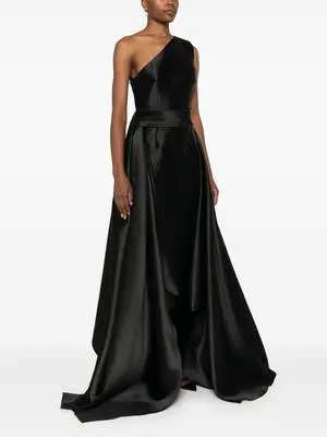 Solace London Charo Gown - Black