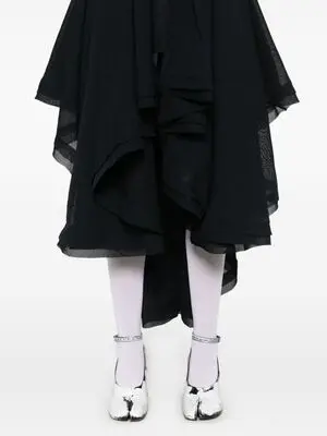 ELENA VELEZ Ruffled Cocktail Dress