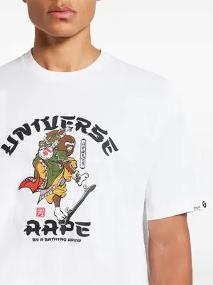 AAPE BY *A BATHING APE Logo-print T-shirt