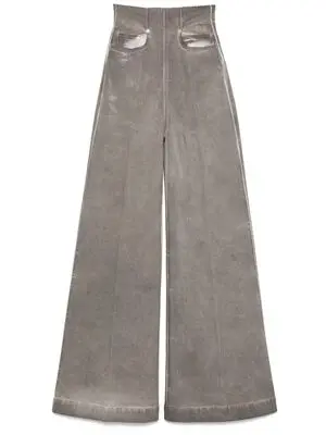 Rick Owens Dirt Cooper Wide-leg Jeans - Grey