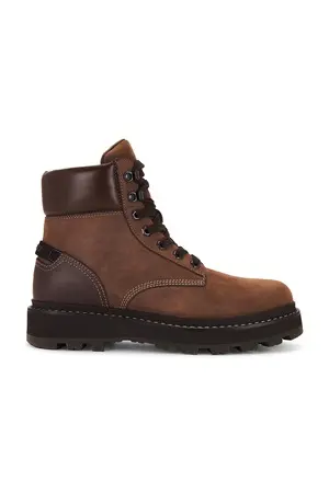 Moncler Peka Ankle Boots - Chocolate