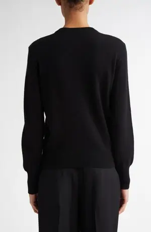 Partow Bea Zip Cashmere Sweater - Black