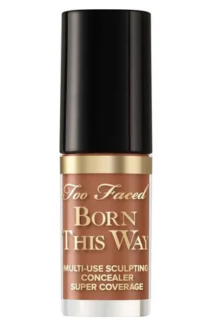 TOO FACED Travel Size Born This Way Super Coverage Multi-use Longwear Concealer Mocha