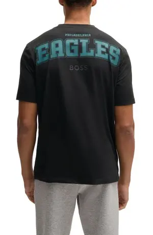 BOSS X Nfl Stretch Cotton Graphic T-shirt