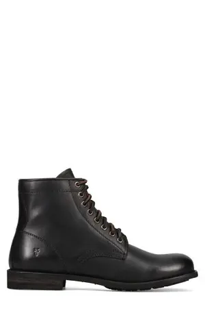 THE FRYE COMPANY Tyler Flex Lace-up Boots - Black