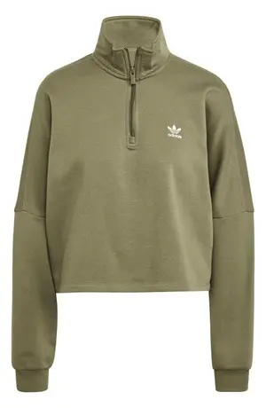 ADIDAS ORIGINALS Essentials Half Zip Sweatshirt