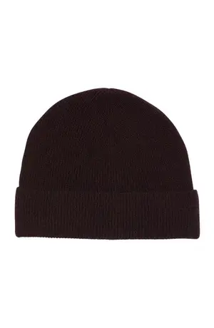 Sandro Cashmere Beanie Mahogany