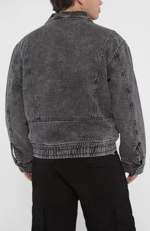 GUESS ORIGINALS Acid Wash Denim Jacket