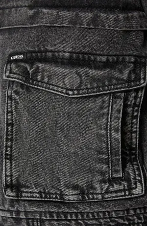 GUESS ORIGINALS Acid Wash Denim Jacket