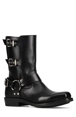 THE FRYE COMPANY Conway Moto Harness Boots