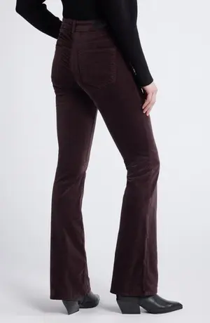Ag Farrah Mid-rise Bootcut Pants - Amaretto Noir
