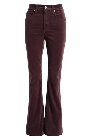 Ag Farrah Mid-rise Bootcut Pants - Amaretto Noir
