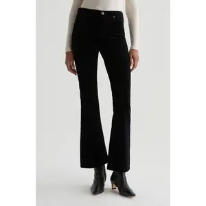 Ag Farrah Mid-rise Bootcut Pants - Super Black