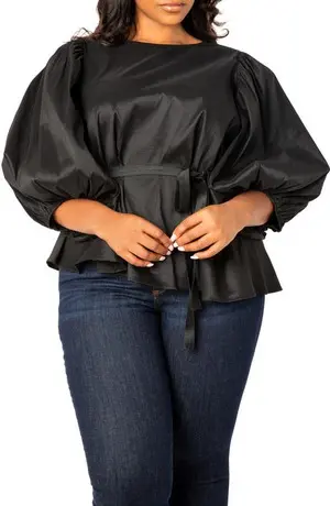 Buxom Couture Peplum Tops