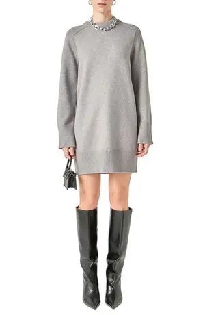 English Factory Crewneck Day Dresses
