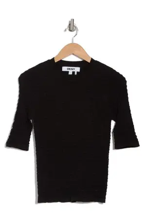 Dkny Textured Knit Top