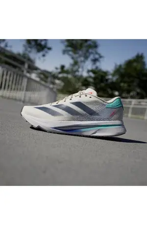 Adidas Adizero Sl2 Athletic Sneakers - Off White/aurora/aqua