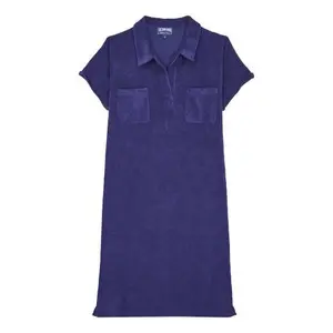 Vilebrequin Terry Jacquard Polo Dress - Minuit
